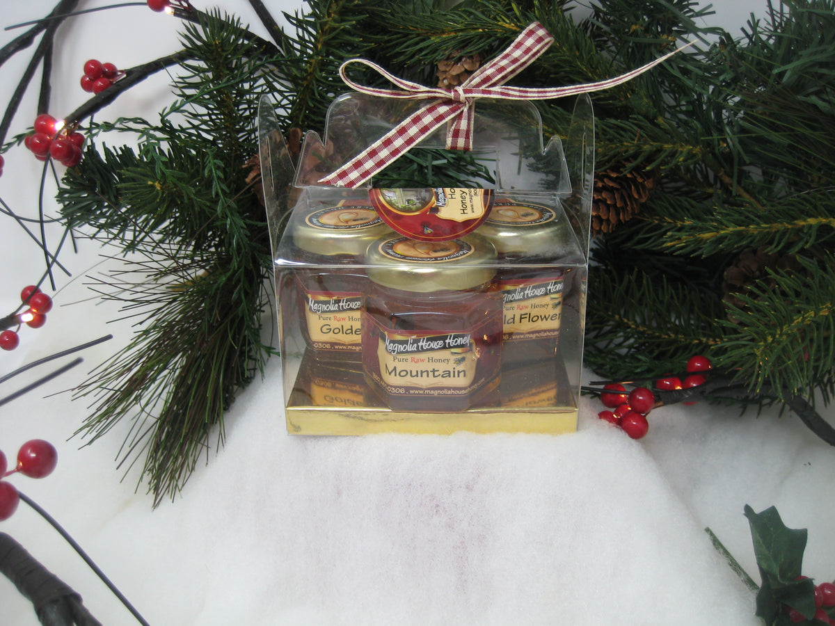 3 tester sample Gift Box – Magnolia House Honey